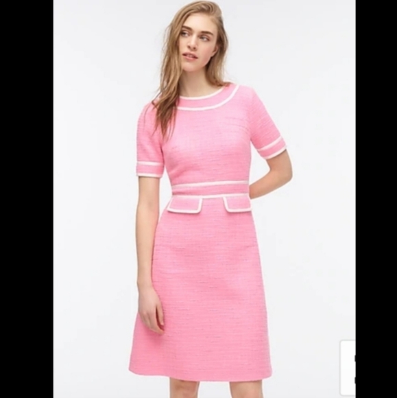 J. Crew | Dresses | J Crew Tweed A Line Dress With Flap Pockets | Poshmark